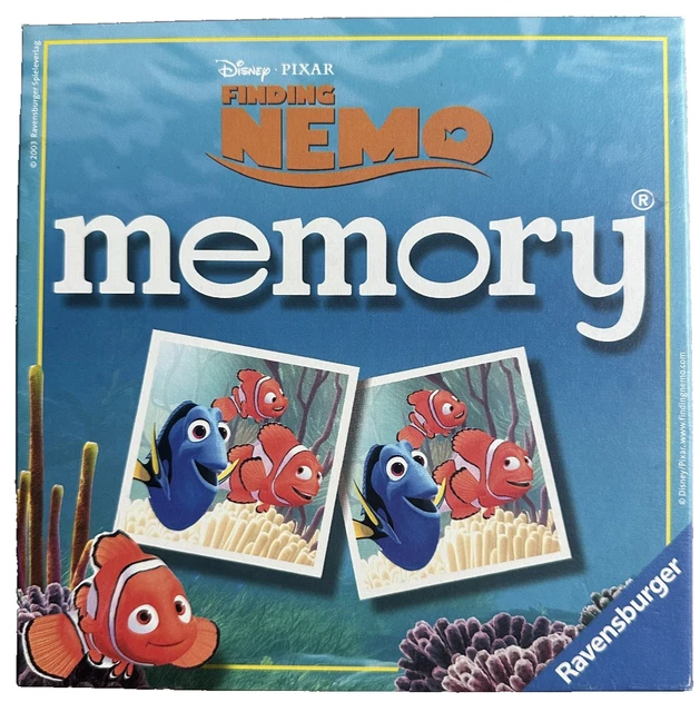 RAVENSBURGER DISNEY PIXAR FINDING NEMO Memory komplett Anleitung wie ...