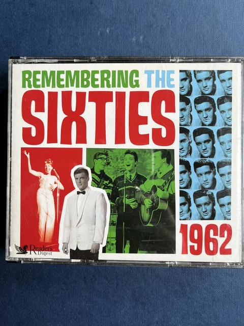 REMEMBERING THE SIXTIES 1962 Used 62 Track Compilation Cd Pop Rock Soul ...
