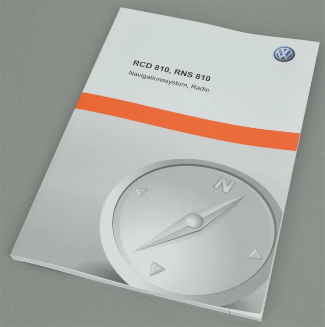 VOLKSWAGEN VW NAVIGATIONSSYSTEM, Radio, RCD 810, RNS 810, 08.2014 EUR ...