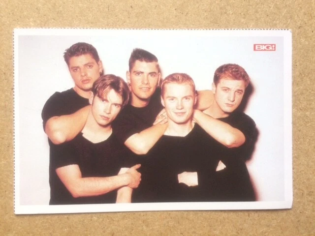 BOYZONE ORIGINAL VINTAGE Promotional Magazine Postcard (P) £10.08 ...
