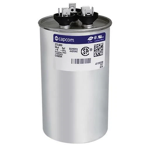 CAPCOM CAPACITOR DUAL Run 50/5 uf MFD 440 Volt Fits GE Genteq Z97F9850 ...