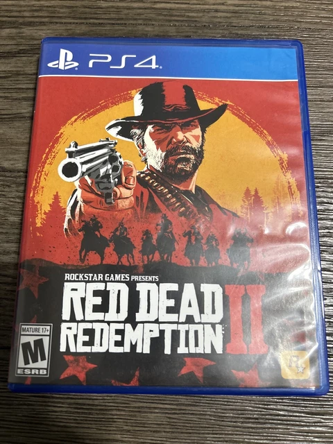 RED DEAD REDEMPTION 2 - Sony PlayStation 4 Both Discs +Manual/Map 2018 ...