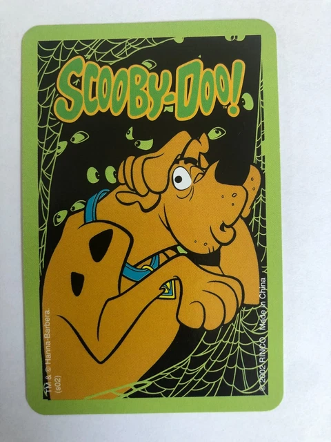 SCOOBY DOO DOG Spider Web Classic Halloween Kids Cartoon Show Swap ...