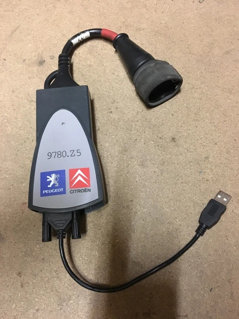 PSA CITROEN PEUGEOT Lexia3 genuine Original interface 9780.Z5 (PSA XS ...