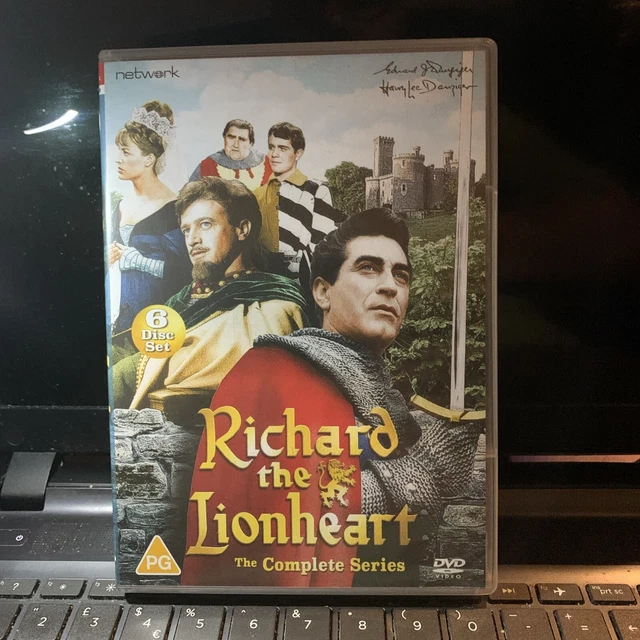 DVD RICHARD CŒUR de Lion : La Série Complete (2022) Dermot Walsh ...