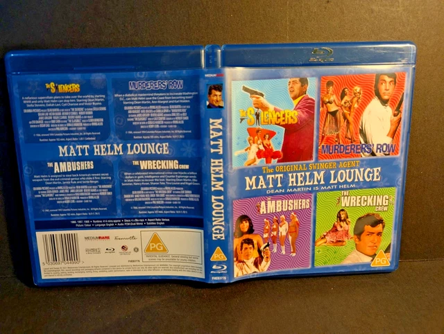 MATT HELM LOUNGE: The Silencers/Murderers' Row/The Ambushers [PG] 4 x ...