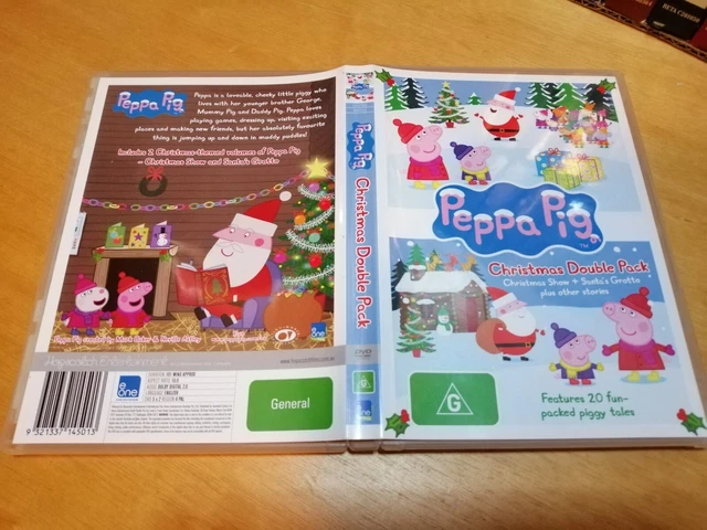 PEPPA PIG: CHRISTMAS SHOW + SANTA'S GROTTO - Rare Oz DOUBLE Issue - Dvd ...