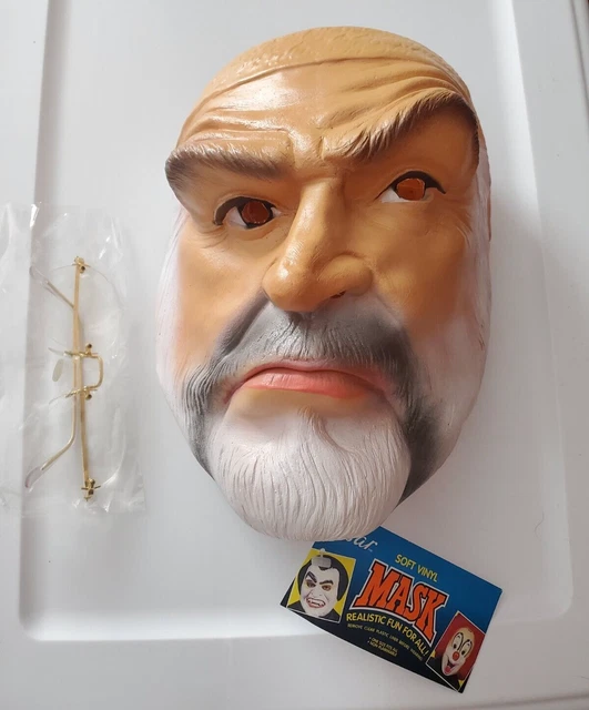 VINTAGE INDIANA JONES Mask - Lucasfilm Sean Connery as Henry Jones ...