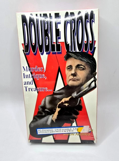 DOUBLE CROSS (1976) [VHS] Robert Vaughn Vintage Crime Action Movie NEW ...