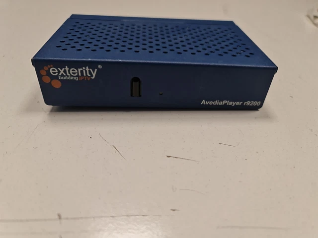 EXTERITY AVEDIAPLAYER R9200 HD IPTV Digital TV Receiver - Ethernet USB ...
