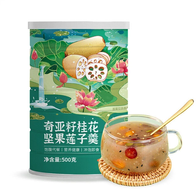 500G OSMANTHUS LOTUS Powder Nutrient Rich Full Belly Nut Lotus Root ...