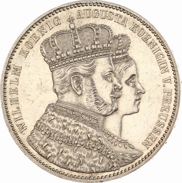 PREUSSEN - TALER 1861 - Krönungstaler EUR 49,60 - PicClick DE