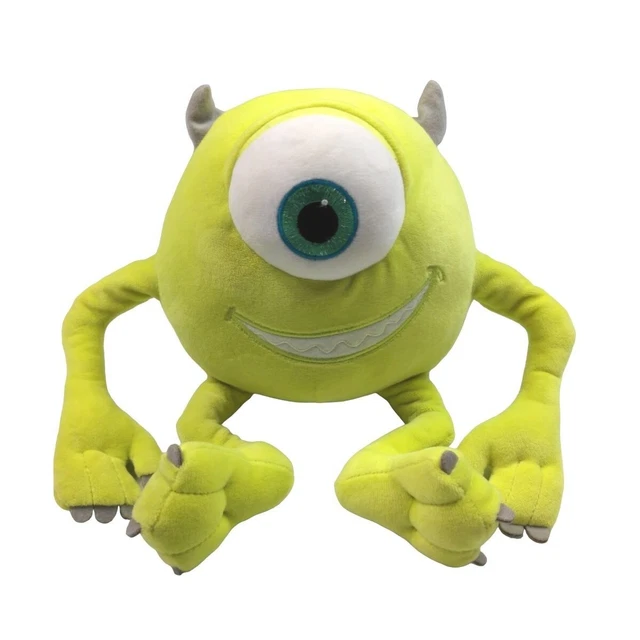 DISNEY STORE MONSTERS Inc Mike Wazowski Monster Plush Stuffed Animal 11 ...