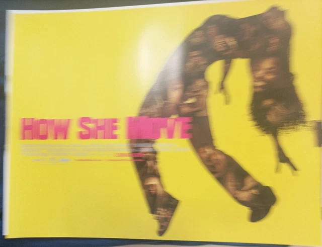 HOW SHE MOVE Original Quad Cinema Poster $9.91 - PicClick