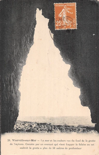 14 VIERVILLE SUR Mer Grotte De Neptune EUR 5,90 - PicClick FR