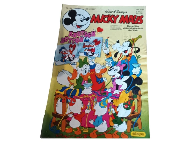 MICKEY MOUSE MAGAZINE N°53 - Magazine Jeunesse Walt Disney's EUR 15,95 ...