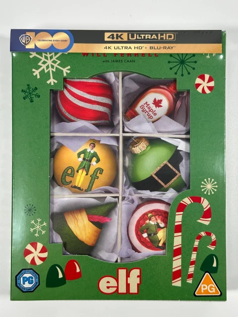 ELF 4K STEELBOOK 20th Anniversary Ultimate Collectors Edition, UHD, Ultra HD EUR 75,86 - PicClick IT