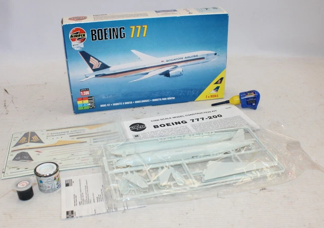 AIRFIX 03184 BOEING 777 Series 3 1:300 Scale Aircraft Model Kit BOXED ...