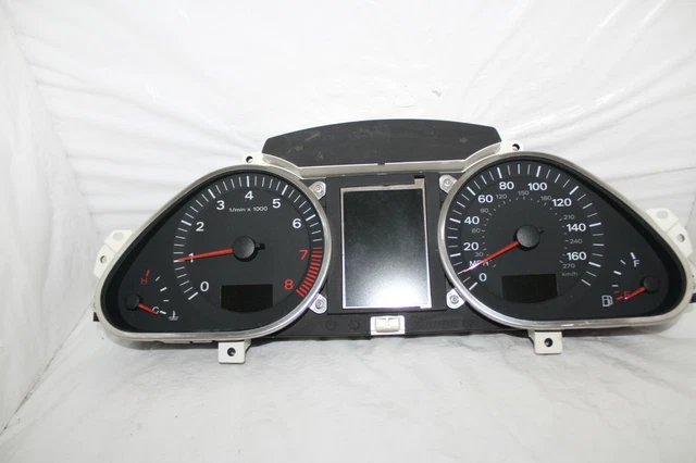 SPEEDOMETER INSTRUMENT CLUSTER 05 06 07 08 Audi A6 Dash Panel Gauges ...