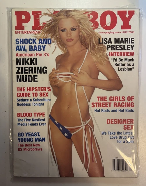 PLAYBOY MAGAZINE JULY 2003 Vintage Adult Collectors Issue w/ Centerfold £12.49 - PicClick UK