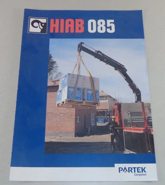 PROSPECTUS / BROCHURE Hiab Grue 085 Support 04/2000 EUR 7,74 - PicClick FR