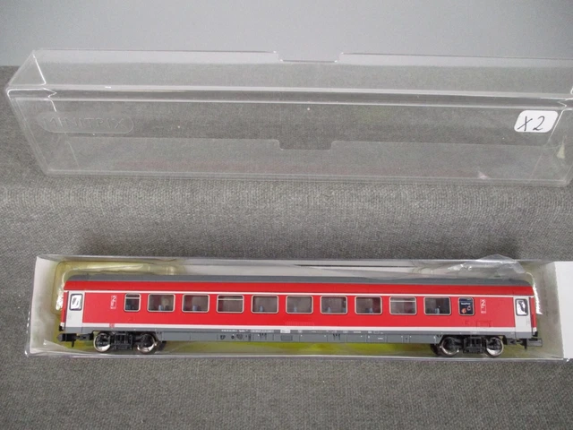 MINITRIX SPUR N 15831 Personenwagen Großraumwagen 2 Klasse der DB in ...