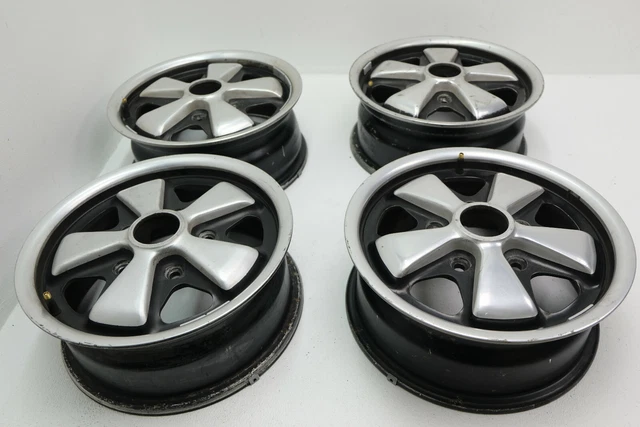 PORSCHE 911 F model fox rims fox original 14 inch 4 pieces £1,156.77 ...