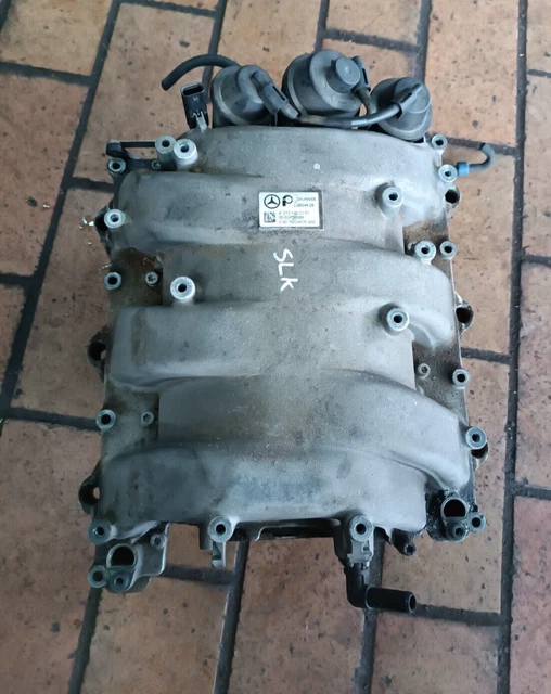 MERCEDES-BENZ W209 R171 M272 Ansaugbrücke Ansaugkrümmer Drallklappen ...