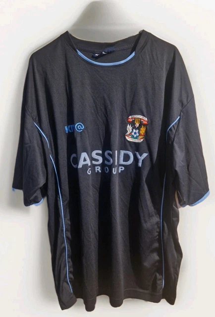MENS COVENTRY CITY Football Club FC Cassidy 2005 2006 Away Shirt Jersey ...