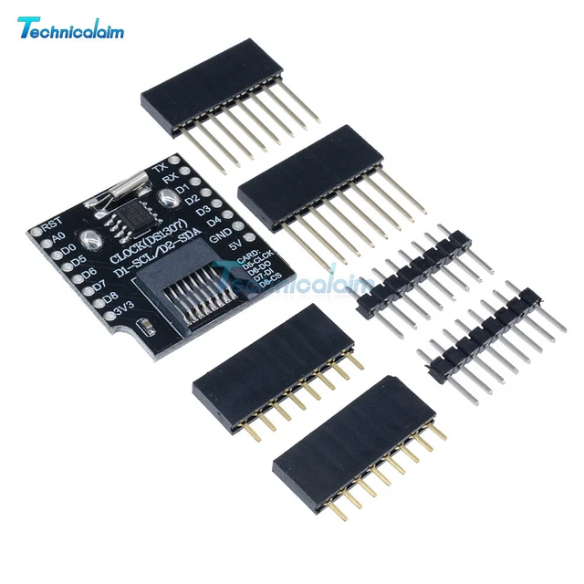 WEMOS D1 MINI Data Logger Shield+RTC DS1307 Clock For Arduino/Raspberry ...