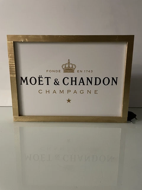 MOET & CHANDON Insegna targa luminosa lighted sign LED EUR 60,00 ...