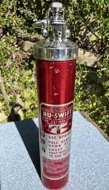 VINTAGE NU SWIFT Fire Extinguisher Pyrene £11.12 - PicClick UK