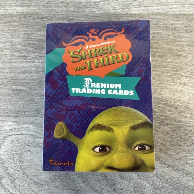 INKWORKS SHREK THE Third Complete 72 Card Base Set Brand New And Sealed ...