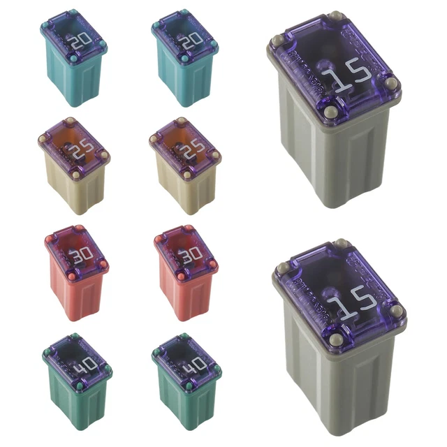 10PCS CAR MICRO Cartridge Fuses Low-Profile Fuses FMM 32V Mcase Fuse 15 ...