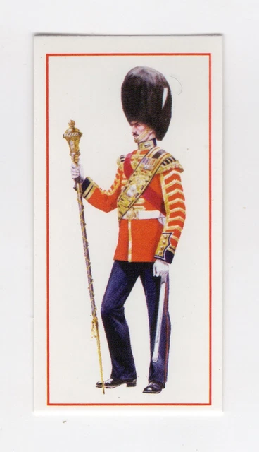 MILITARY UNIFORMS TRADE Card. Grenadier Guards Drum Major 1925 EUR 2,90 ...