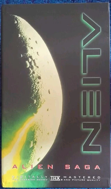 THE ALIEN SAGA VHS Video Box Set Including Rare Making Of Alien ...