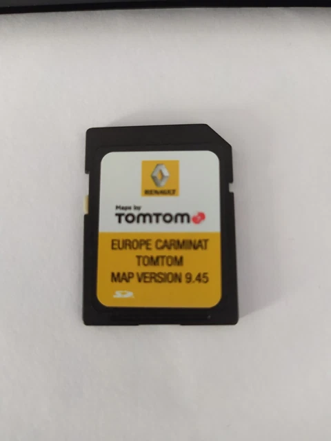 CARTE SD GPS tomtom renault europe map 9.45 EUR 34,99 - PicClick FR