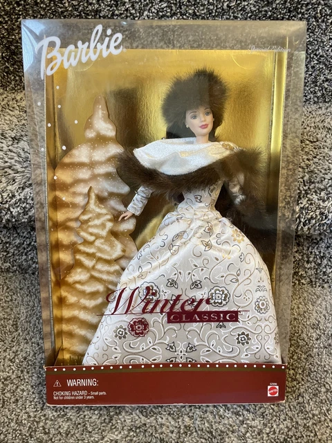WINTER CLASSIC BRUNETTE Special Edition Barbie Doll 2001 Mattel 52996 ...
