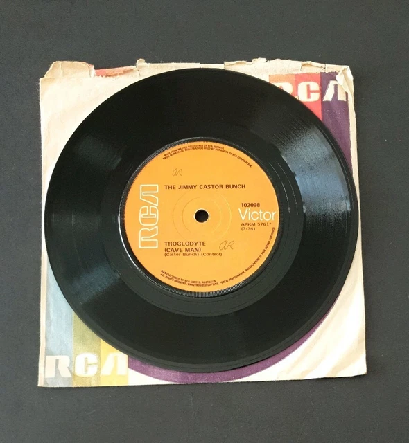 THE JIMMY CASTOR Bunch - Troglodyte (Cave Man) / I Promise To Remember ...