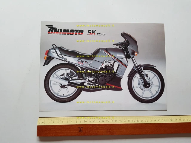 UNIMOTO SK 125 1985 depliant ITALIANO originale EUR 18,00 - PicClick FR