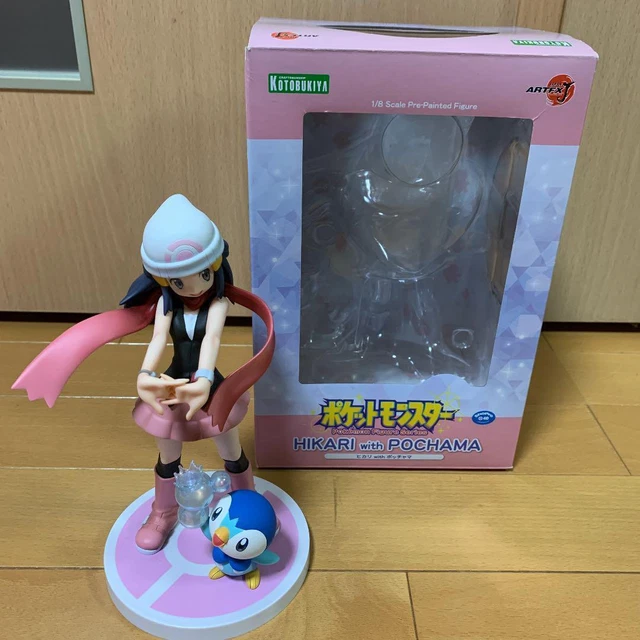 SÉRIE POKÉMON HIKARI avec Pochama Tiplouf 1/8 Figurine ARTFX Kotobukiya ...