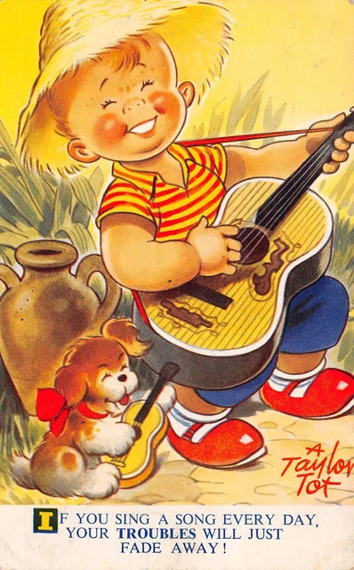 BAMFORTH TAYLOR TOTS Comic Postcard No K239 Children Used Good+ R £1.85 ...