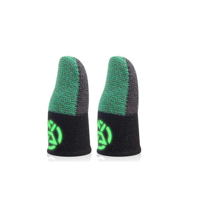 ENHANCED GRIP IMPROVED Performance Gaming Finger Sleeves for Sweaty ...