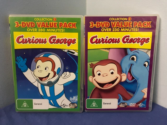 CURIOUS GEORGE COLLECTION 1 & 2 DVD R4 $16.95 - PicClick AU