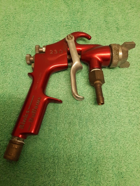BINKS BULLOWS VINTAGE Spray Paint Gun 230. £37.50 - PicClick UK