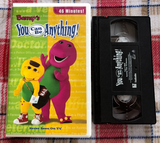 BARNEY'S YOU CAN BE ANYTHING! [2002] {Canadian Clamshell} | VHS TAPE ...