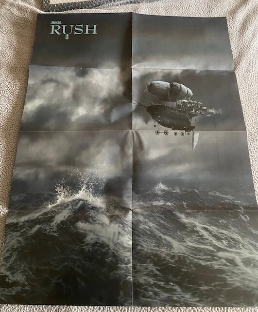 RUSH POSTER AS supplied with Classic Rock magazine £5.00 - PicClick UK