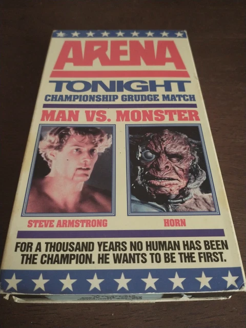 ARENA VHS 80S sci fi arena tonight man vs monster EUR 25,99 - PicClick DE