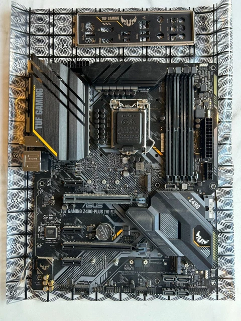 ASUS TUF GAMING Z490-PLUS (WIFI) Motherboard LGA 1200 Intel Core ATX £ ...