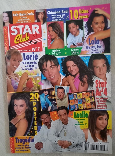MAGAZINE STAR CLUB n°204 INCOMPLET EUR 13,00 - PicClick FR